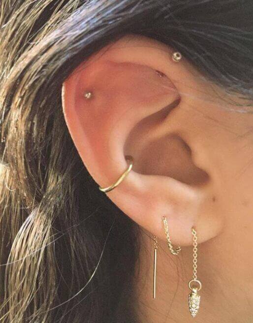 How to wear threader earrings: looks and inspiration | Threader Earrings