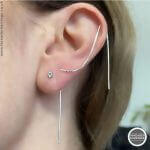 9 ways to wear threader earrings | Threader Earrings